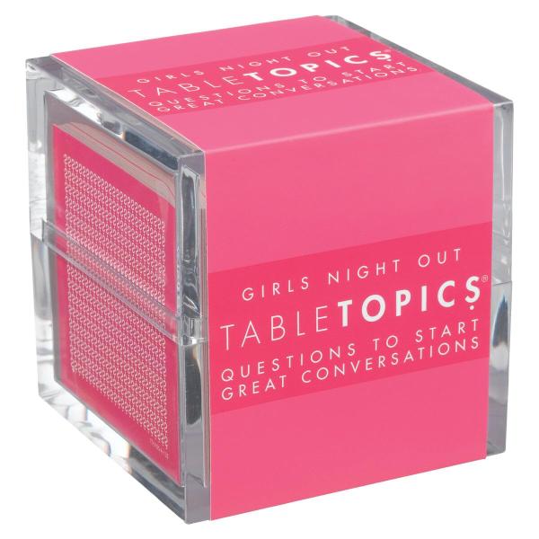 商品名:  TableTopics Girls Night Out: A Ladies' Night Game with 135 Conversation Cards for Tons of Girl Talk, Conversation ...