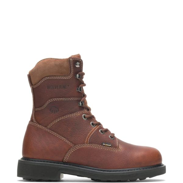 商品名: Wolverine メンズ カラー: ブラウン Wolverine Mens Tremor DuraShocks 8" Work Boot, Brown, 14 M USブランド: Wolverine商品サイズ: 14高さ: 35...