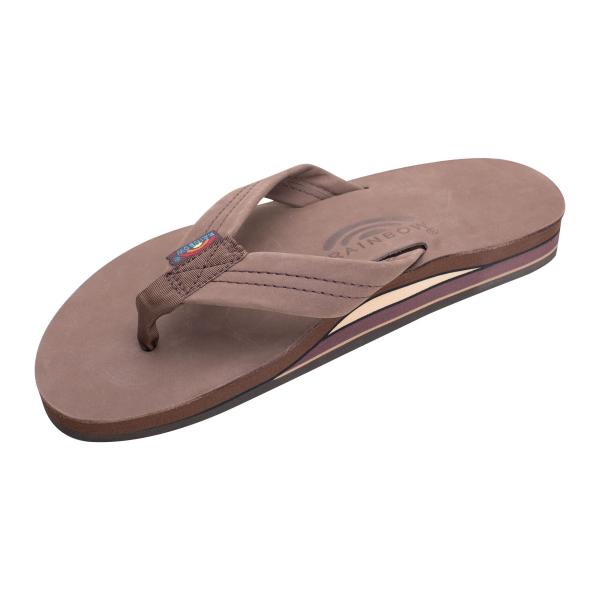 商品名: Rainbow Sandals メンズ レザー ダブルレイヤー アーチワイドストラップ, エスプレッソ, Medium / 8.5-9.5 D(M) US Rainbow Sandals Men's Leather Double ...