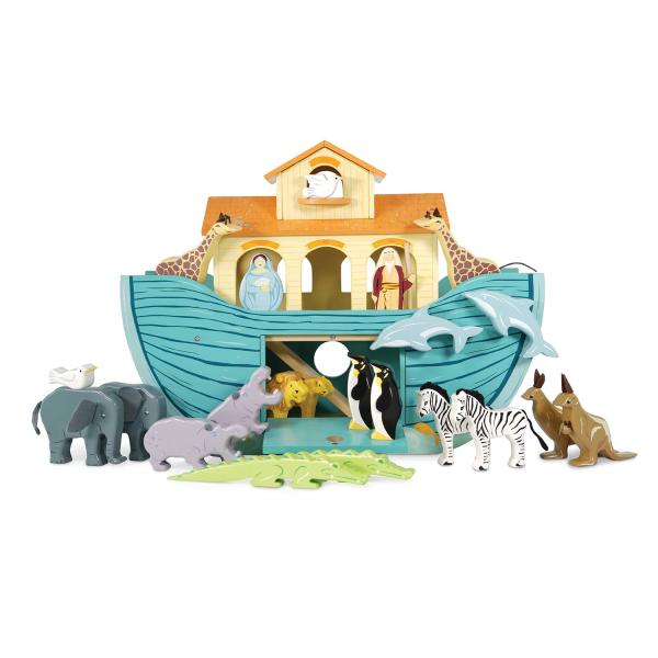 商品名: Le Toy Van - 12259 - Jouet Premier Age - La Grande Arche de No〓 Le Toy Van - Pretend Play Educational Wooden Ark Ro...
