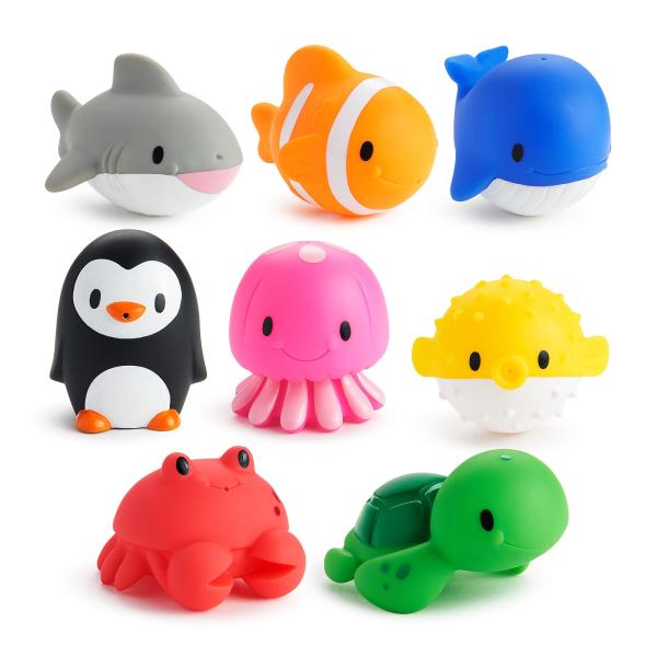 商品名: munchkin お風呂 プール 水でっぽう8コセット/オーシャン TYMU18004 Munchkin〓 Ocean〓 Squirts Baby and Toddler Bath Toy, 8 packブランド: munchki...