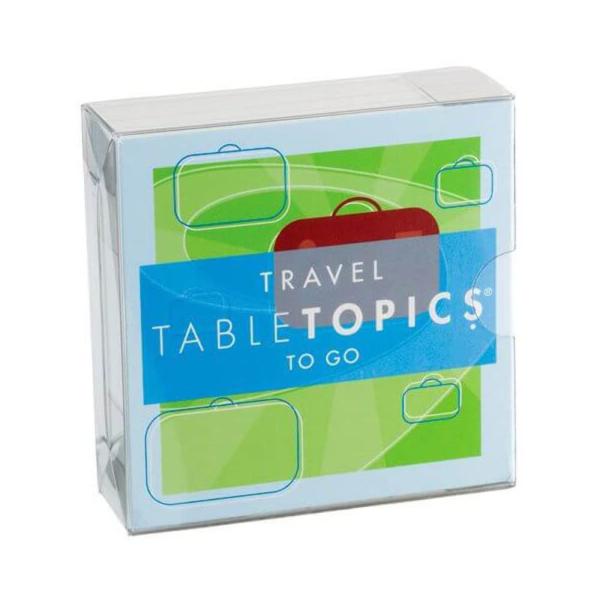 商品名: Table Topics Travel Topics To Go Game Question Travel Cards TableTopics - to GO Travel - 40 Fun Question Cards for ...