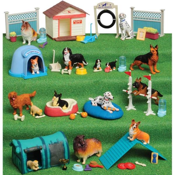 商品名:  CP Toys Dog Figurines Academy Toddler Playset, Realistically-Detailed Toy Dog Figures, Hand Painted Animal Toys, B...