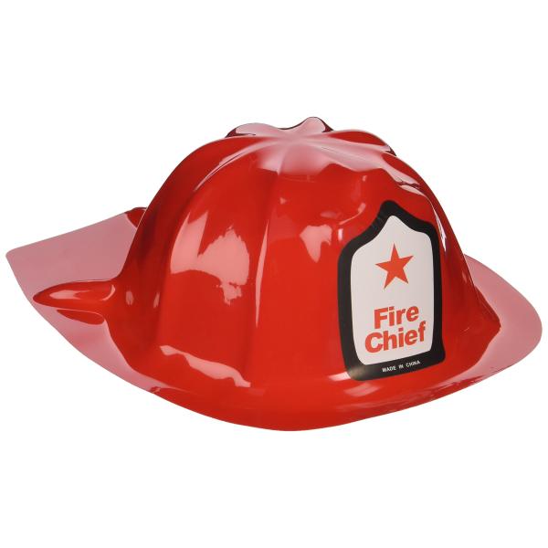 商品名: [ロードアイランドノベルティー]Rhode Island Novelty Firefighter Chief Hat Plastic Child RN HAFIREP-12 [並行輸入品] Fun Express Rhode Is...