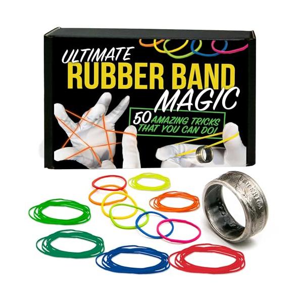 商品名: Magic Makers Band-It - Ultimate Rubber Band &amp; Ring Illusion Magic Makers 50 Magic Tricks with Rubber Bands &amp...