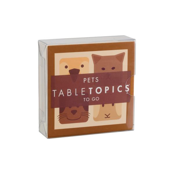 商品名: TableTopics TO GOペット TableTopics to GO Pet - 40 Fun Filled Question Cards to Talk About Their Loving Pets, Fun Game...