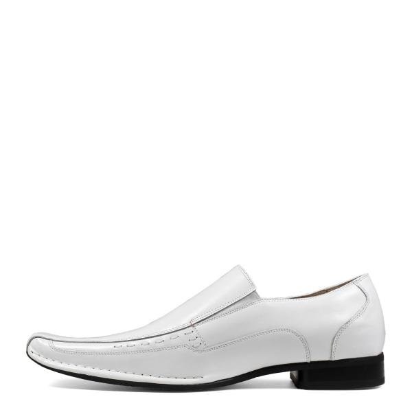 商品名: Stacy Adams Men's Templin Bicycle-Toe Slip-On,White,13 M STACY ADAMS Men's, Templin Bike Toe Loafer Whiteブランド: Stac...