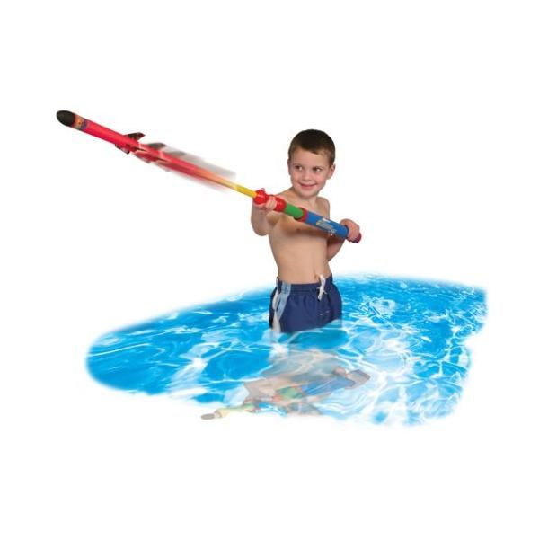 商品名: GeospaceポンプRocket Jrダブル水セット Geospace Aqua Pump Rocket JR - Double Water Fun Pack, Two Launchers and Four Rockets, P...