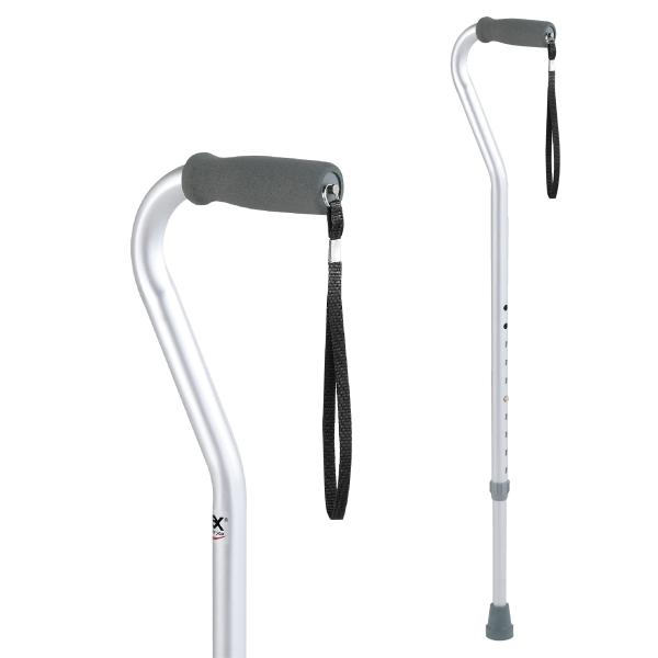 商品名: Carex Health Brands Offset Aluminum Cane by Carex Health Brands Carex Aluminum Offset Cane with Soft Cushioned Hand...