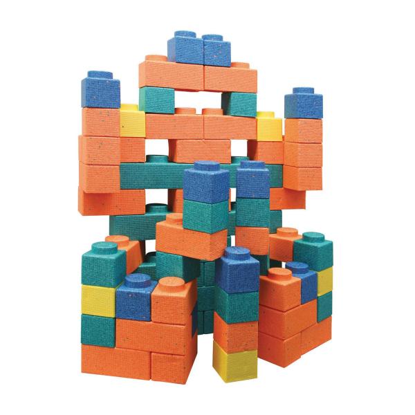 商品名: シェニールクラフト00384ゴリラ?ブロック、盛り合わせ色、66パック Creativity Street Gorilla Blocks Extra Large 66-Piece Building Blocks Set for K...
