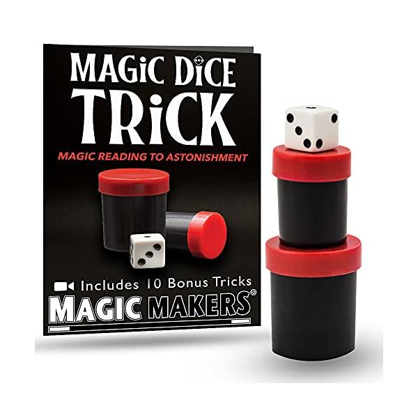 商品名: Magic Makers Magic Cube - Easy Mind Reading Trick Magic Makers Easy Magic Trick Dice Mind Reading Effectブランド: Magic...