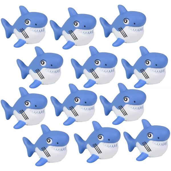商品名: 2.75 Shark Squirters (1 dz) by Rhode Island Novelty Rhode Island Novelty 2.75 Inch Rubber Water Squirting Sharks, O...