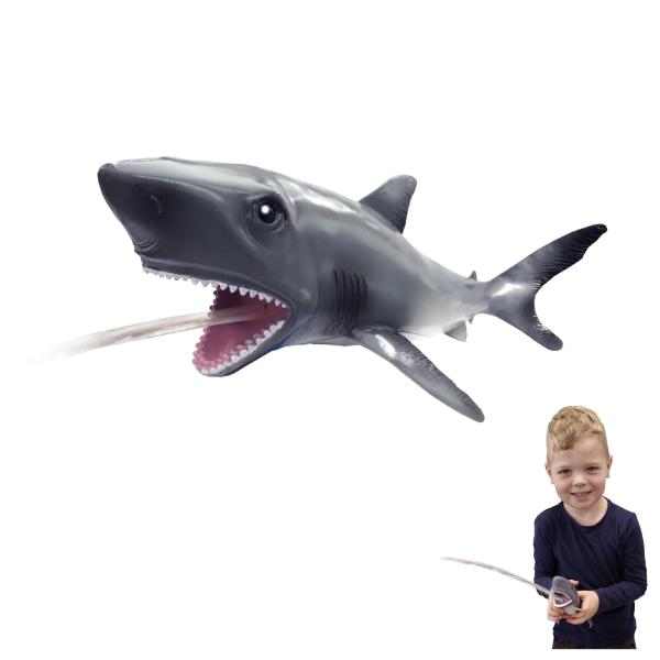 商品名:  Bath Squirts - Shark from Deluxebase. Shark Animal Bath Toy for Kids. Ocean Themed Squirting Bath Toys for Water P...
