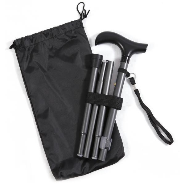 商品名: Ez2care Classy Adjustable Folding Cane with Carrying Case, Metallic Grey Ez2care Classy Adjustable Folding Cane wit...