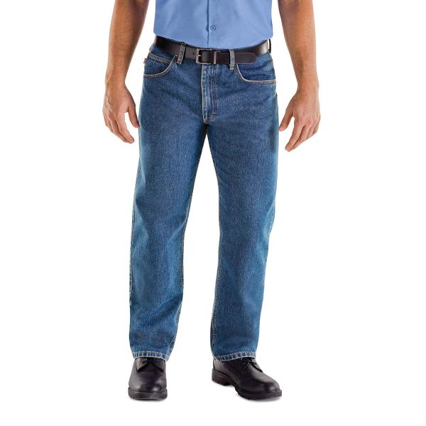 商品名: Red Kapメンズ リラックスフィット ジーンズ US サイズ: 37U / 44 カラー: ブルー Red Kap PD60SW-44-37U Men'S Relaxed Fit Stonewash Jean 44 37Uブラ...