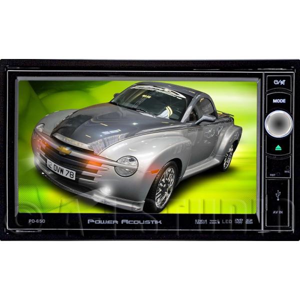 商品名: PA 2xDin Auto 6.5in Media Center POWER ACOUSTIK PD-650 Double DIN Multimeadia Source with Motorized 6.5-Inch High D...