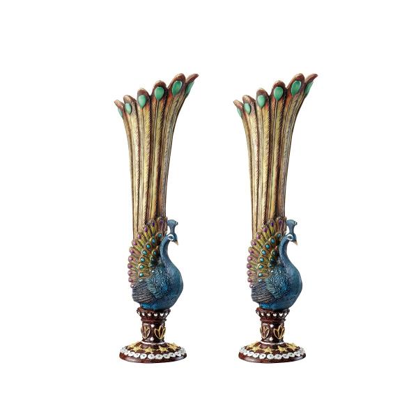 商品名:  Design Toscano Peacock Bud Vase: Set of Twoブランド: Design Toscano高さ: 41.402cm横幅: 31.496cm奥行: 22.098cm重量: 2232g商品番号: ...