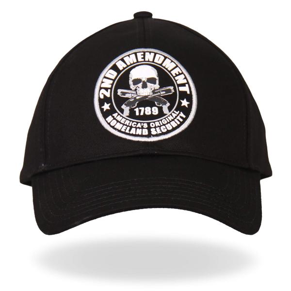 商品名: Hot Leathers 2nd Amendment Ball Cap (Black) by Hot Leathers Hot Leathers - BCA1040 2nd Amendment Baseball Hat (Blac...