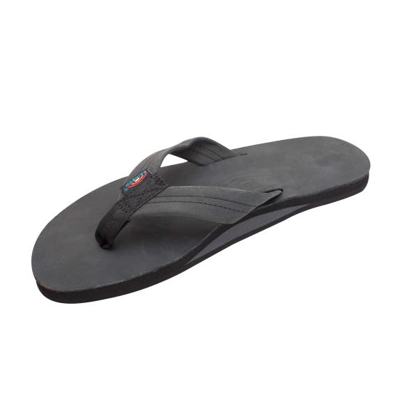 商品名: [レインボーサンダル] Sandal (Black L) Rainbow Sandals Men's Premier Leather Single Layer Wide Strap with Arch, Premier Black...