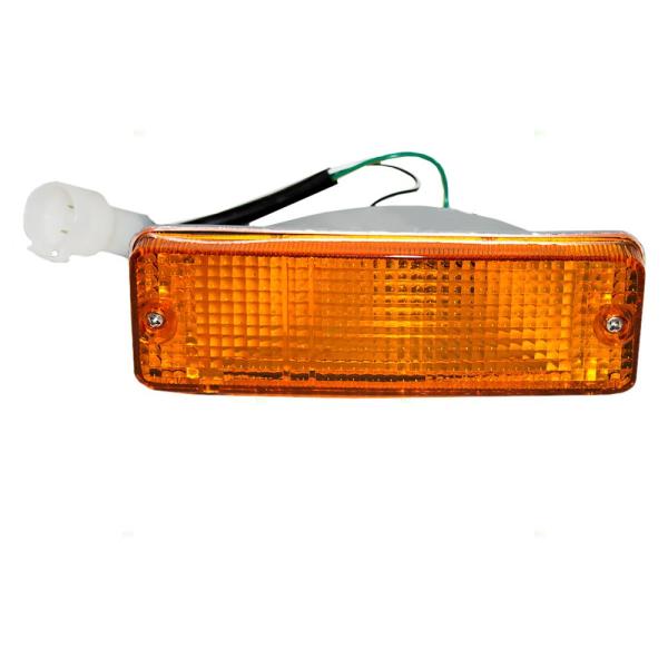 商品名:  Brock Replacement Drivers Park Signal Front Marker Light Lamp Bumper Mounted Lens Compatible with 1984-1988 Pickup...