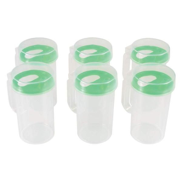 商品名: 簡単注ぐPitchers ( Set of 6 ) Kaplan Early Learning Kids Easy Pour Pitchers, Set of 6 Clear Montessori Dishwasher Safe ...