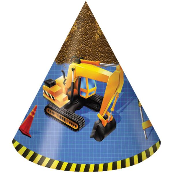 商品名: Construction Cone Hats 建設コーン帽子♪ハロウィン♪クリスマス♪ Creative Converting Under Construction Birthday Party Hats, Child Size,...
