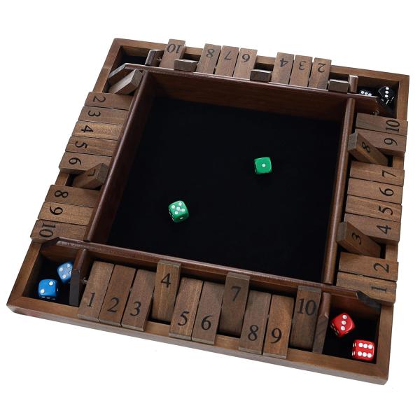商品名: Shut the Box: 4-Player WE Games 14 inch 4-Player Shut The Box Wooden Board Game, Walnut Stainブランド: WEGames商品サイズ: 14...