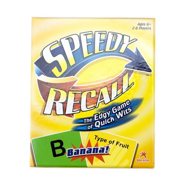 商品名: Speedy Recall Maranda Enterprises Speedy Recall - The Edgy Game of Quick Wits!ブランド: Maranda高さ: 15.24cm横幅: 12.7cm奥行:...