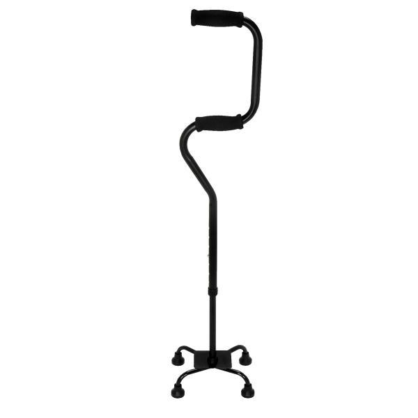 商品名: HealthSmart Sit to Stand Quad Walking Stick Black by Healthsmart HealthSmart Quad Walking Cane, Sit To Stand Walker...