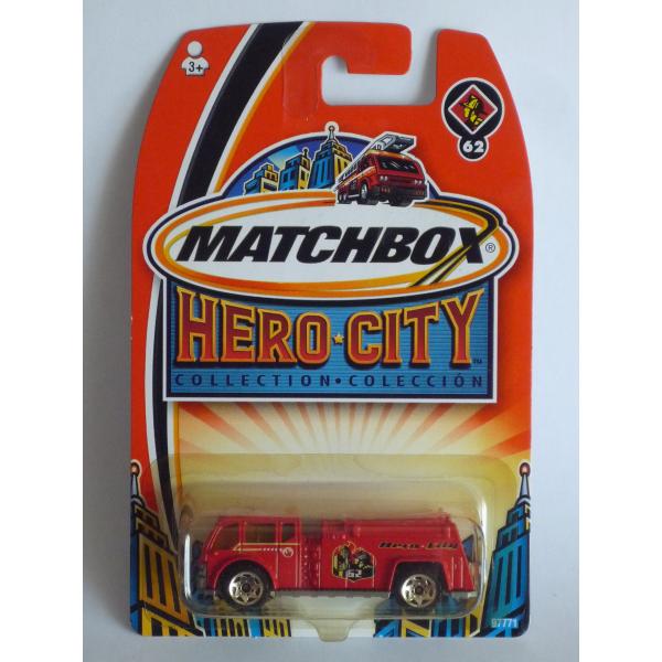 商品名: MATCHBOX 2003 (Mattel) HERO - CITY COLLECTION # 62 WATER PUMPER MATCHBOX 2003 (Mattel) HERO - CITY COLLECTION # 62 ...