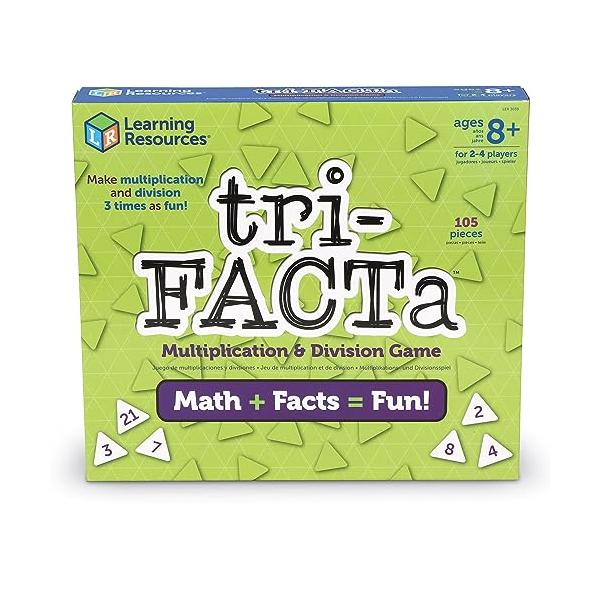 商品名: Learning Resources Tri-FACTa Multiplication and Division Game Learning Resources tri-FACTa Multiplication &amp; Div...