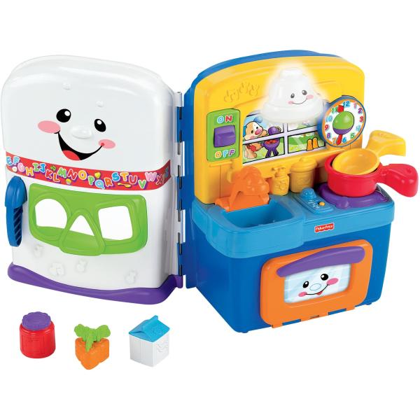商品名: フィッシャープライス(fisher price) ラーニング・キッチン 【6~36カ月】【知育・英語・外国語】BMG83 Fisher-Price Baby &amp; Toddler Toy Laugh &amp; Learn ...
