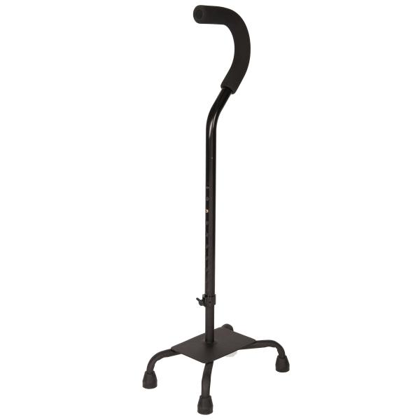 商品名: クワッドケーン、高さ調節可能、頑丈なベース。 PCP Quad Cane, Adjustable Height, Sturdy Large Base, Right or Left Handed Men or Women, Larg...