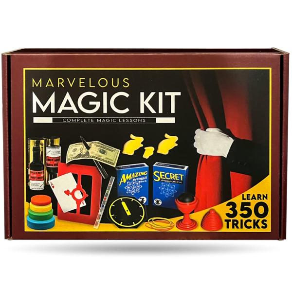 商品名: Magic Makers Jaw Droppers Tricks Kit Complete Magic Course Magic Makers Marvelous Magic Kit 350 Tricks - Easy to Ma...