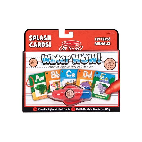 商品名: Water Wow! Splash Cards Alphabet: Activity Books - On the Go Melissa &amp; Doug On the Go Water Wow! Reusable Water...