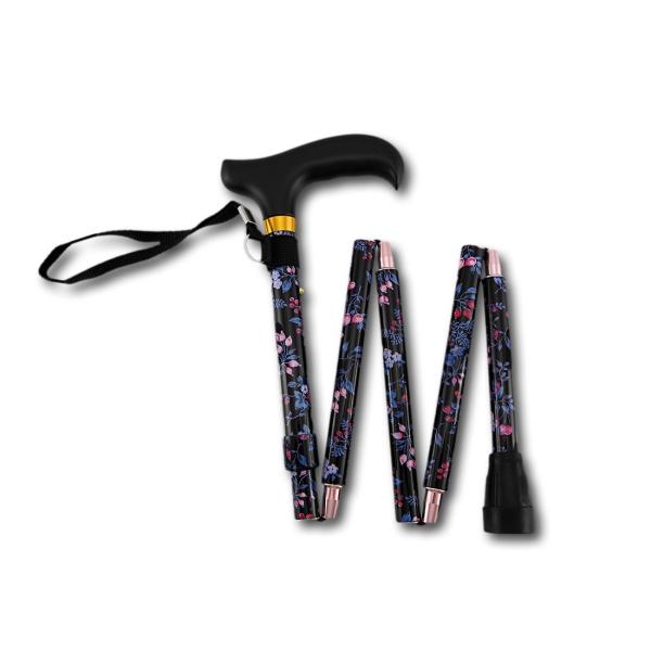 商品名: Purple Blackberry Ladies Adjustable Mini Folding Cane with Travel Bag by HARVY Purple Blackberry Ladies Adjustable ...