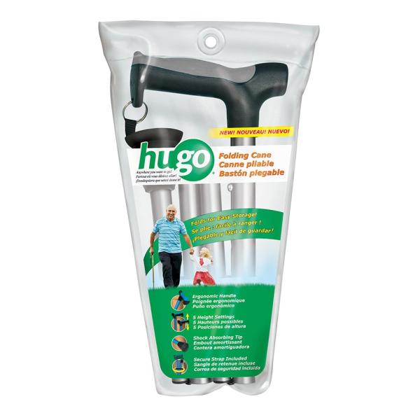 商品名: AMG Hugo Canne Pliable Gris Hugo Mobility 731-492 Adjustable Folding Cane with Reflective Strap, Smokeブランド: Hugo Mo...