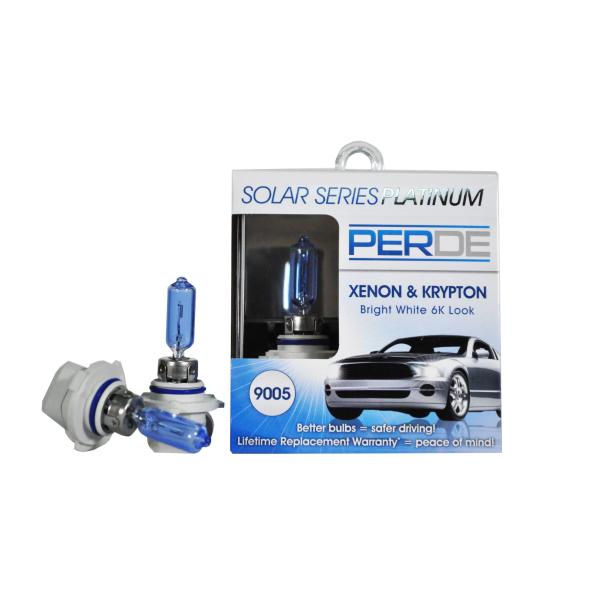 商品名: PERDE 交換用ソーラーシリーズ キセノンプラチナ9005ハロゲン電球 左右セット ペア PERDE Replacement for Solar Series Xenon Platinum 9005 Halogen Bulbs ...