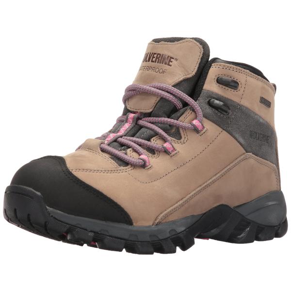 商品名: Wolverine レディース US サイズ: 7 B(M) US カラー: グレー WOLVERINE Men's Blackledge LX Boot-W, Wild Dove/Pink, 7ブランド: Wolverine商品...