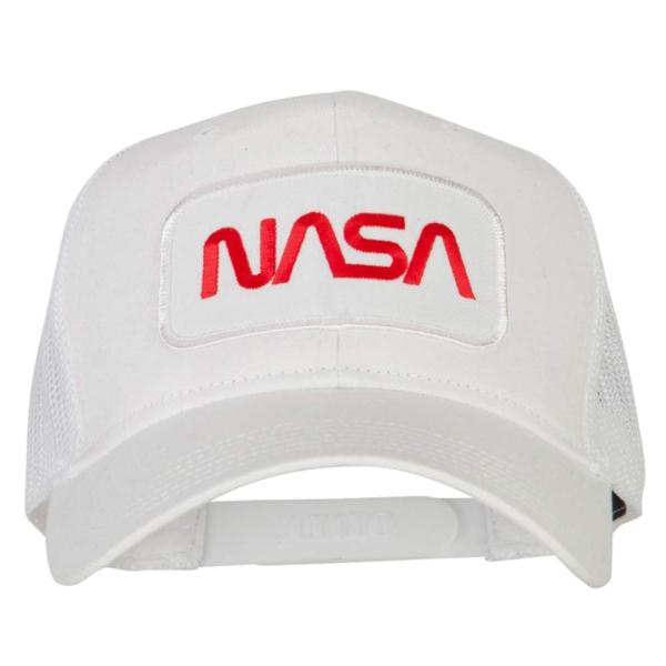商品名: OTTO:ACE WORLD HAT メンズ US サイズ: One Size カラー: ホワイト e4Hats.com NASA Logo Embroidered Patched Mesh Back Cap - White OS...