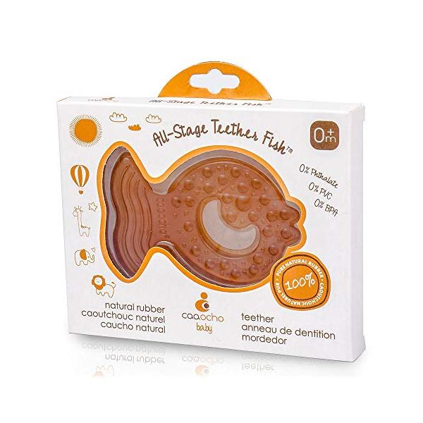 商品名: CaaOcho Baby - All-Stage Natural Rubber Teether Fish - BPA, Phthalates, PVC, Nitrosamine Free by CaaOcho CaaOcho Pu...
