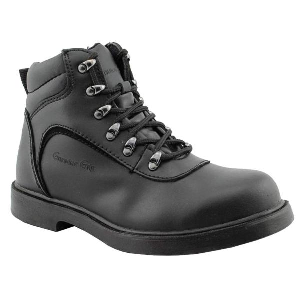 商品名: [Genuine Grip] APPAREL メンズ US サイズ: 9.5 D(M) US カラー: ブラック GENUINE GRIP 7130-9.5M Men Zipper Work Boot,Steel Toe,9.5M...