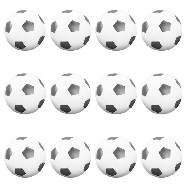 商品名: [スーパー Z アウトレット]Super Z Outlet 36mm Table Soccer Foosballs Replacements Mini Black and White Soccer Balls Set of 12 ...