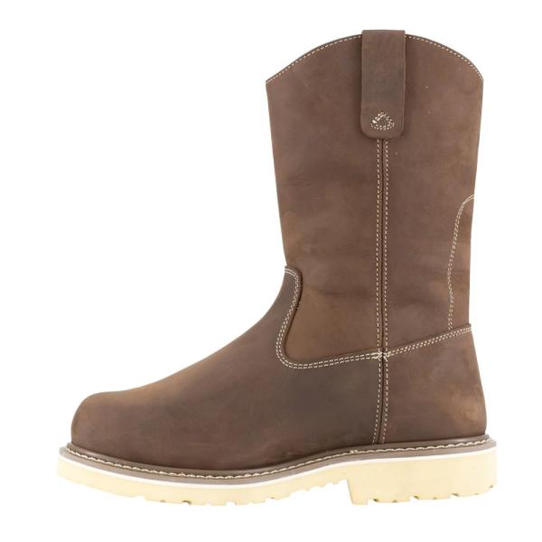 商品名:  Iron Age Men's Solidifier 11 Inch Pull-on Composite Toe Work Brown - 9.5 Wideブランド: Iron Age商品サイズ: 9.5 Wide高さ: 13cm...
