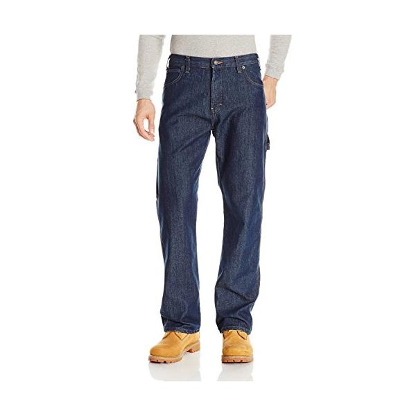 商品名: Dickiesメンズrelaxed-fit five-pocket FlexパフォーマンスCarpenter Jean カラー: ブルー Dickies mens Relaxed Fit 5-pocket Flex Perform...