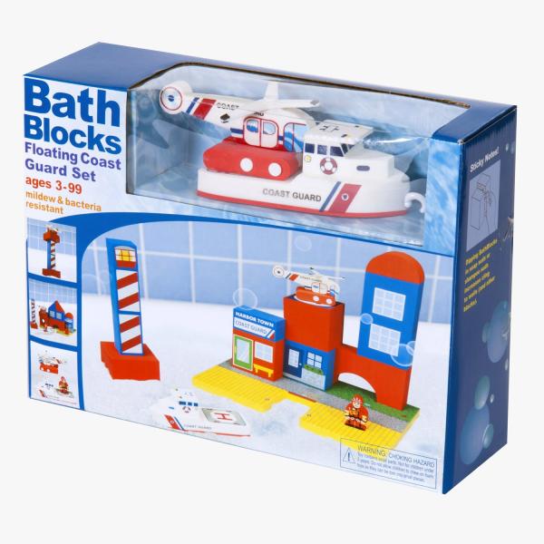 商品名: [バスブロックス]BathBlocks Floating Coast Guard Set 22087 [並行輸入品] BathBlocks Floating Coast Guard Set, Red &amp; Whteブランド:...