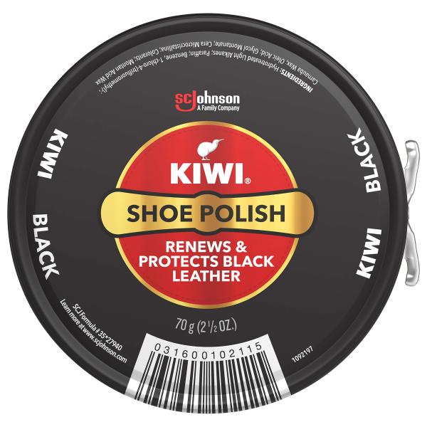 商品名: Kiwi Parade Gloss Shoe Polish ? ブラック ? 2 1 / 2オンス ? Large Tin Kiwi Parade Gloss Shoe Polish - Black - 2 1/2 oz. - L...