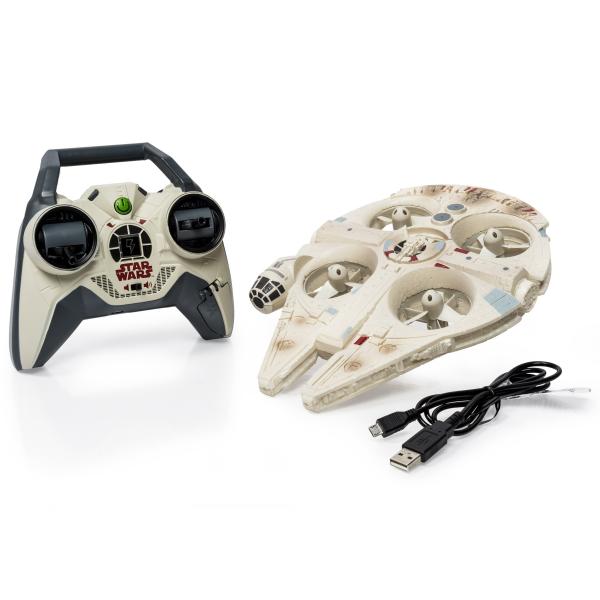 商品名:  Air Hogs Star Wars Remote Control Millennium Falcon Quadブランド: Air Hogs高さ: 45.466cm横幅: 30.48cm奥行: 7.62cm重量: 748g商品番...