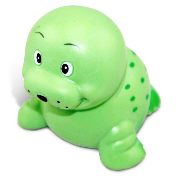 商品名:  DolliBu Sea Lion Bath Buddy Squirter - Floating Green Sea Lion Rubber Bath Toy, Fun Water Squirting Bathtime Play ...