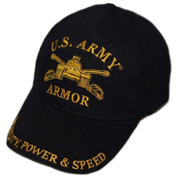 商品名: Eagle Emblems Men 's US Army Armor刺繍ボールキャップ カラー: ブラック Eagle Emblems Mens US Army Armor Embroidered Ball Cap Adjusta...